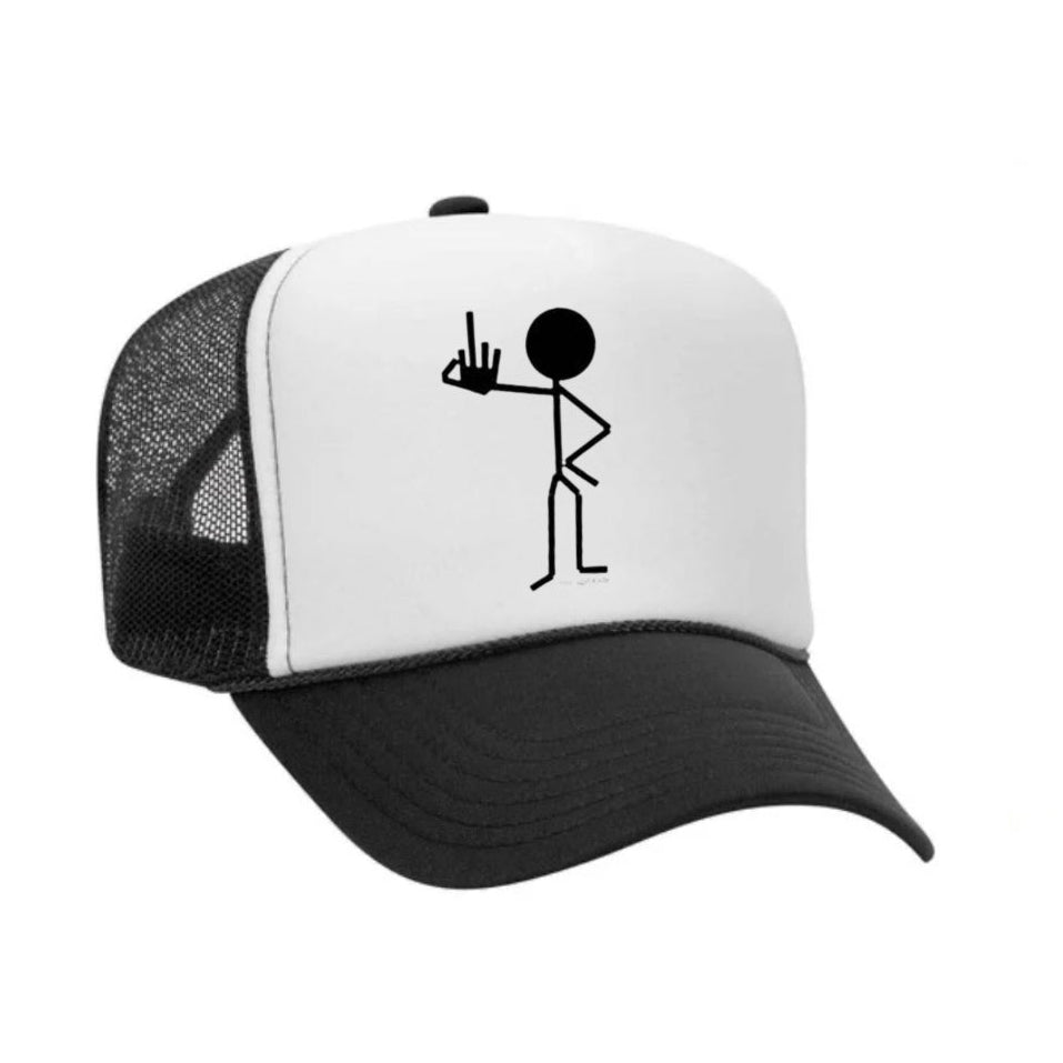 Middle Finger Trucker Hat – Divided We Fall