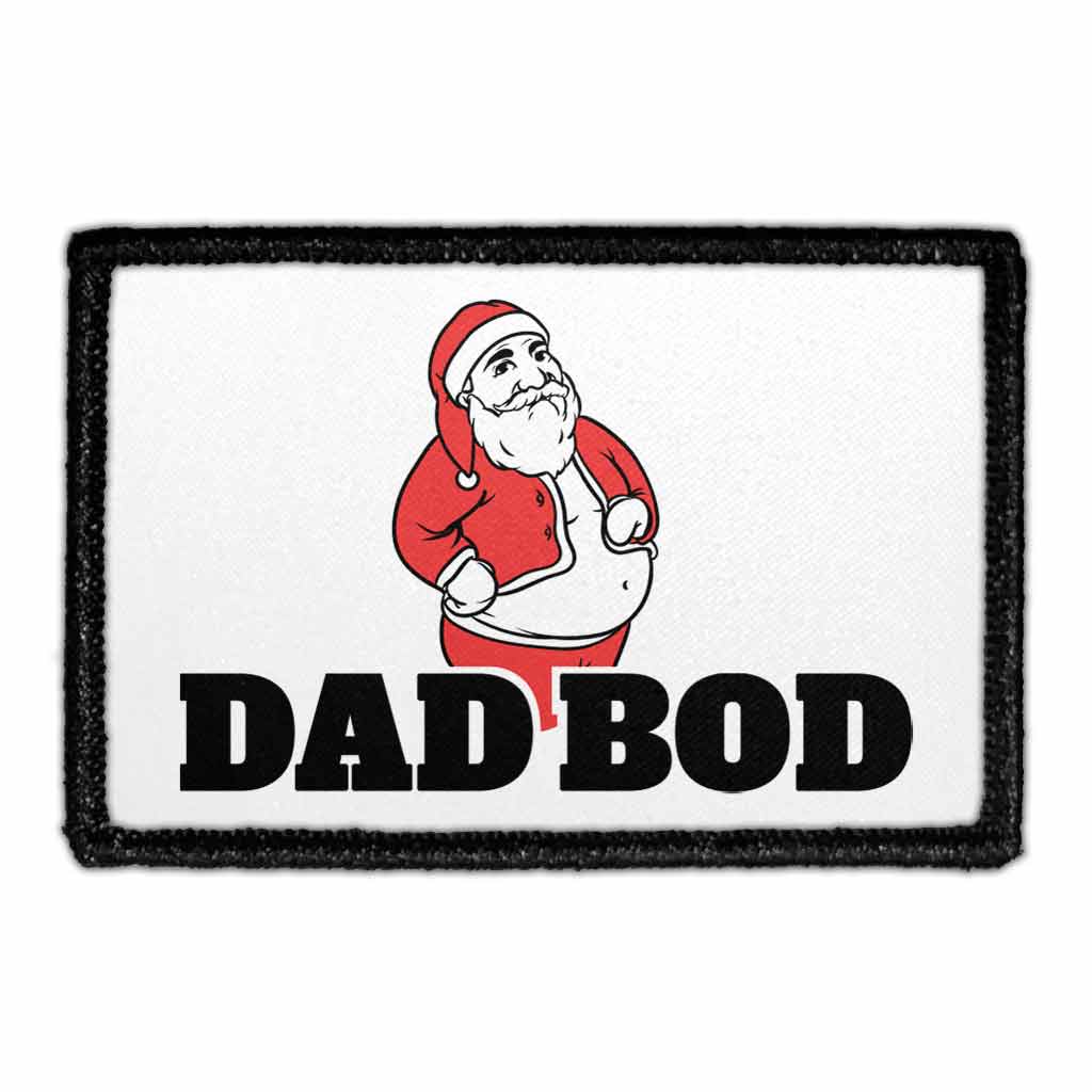 Santa Dad Bod - Removable Patch – Divided We Fall