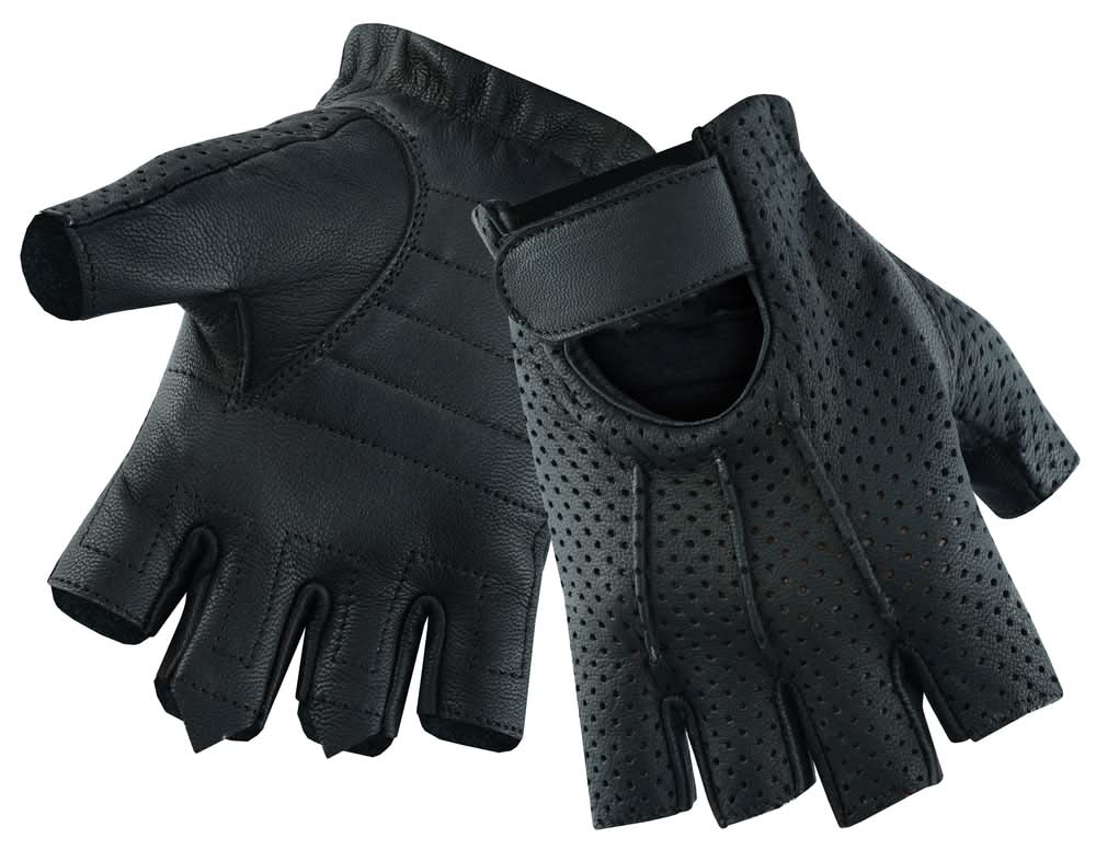 Women's Tough Perforated Fingerless Glove – Divided We Fall